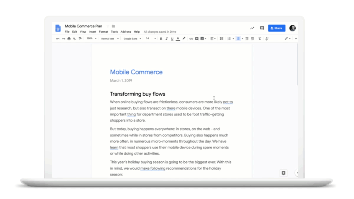 Spelling and Grammar Improvements in Google Docs | U-M Information and ...