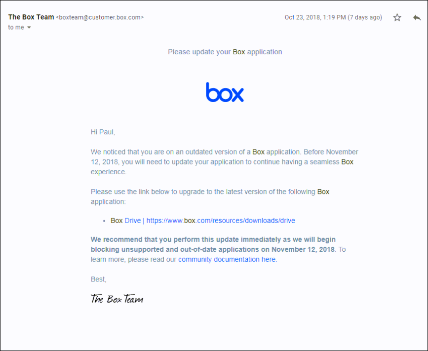 Box Apps Notification | U-M Information and Technology Services